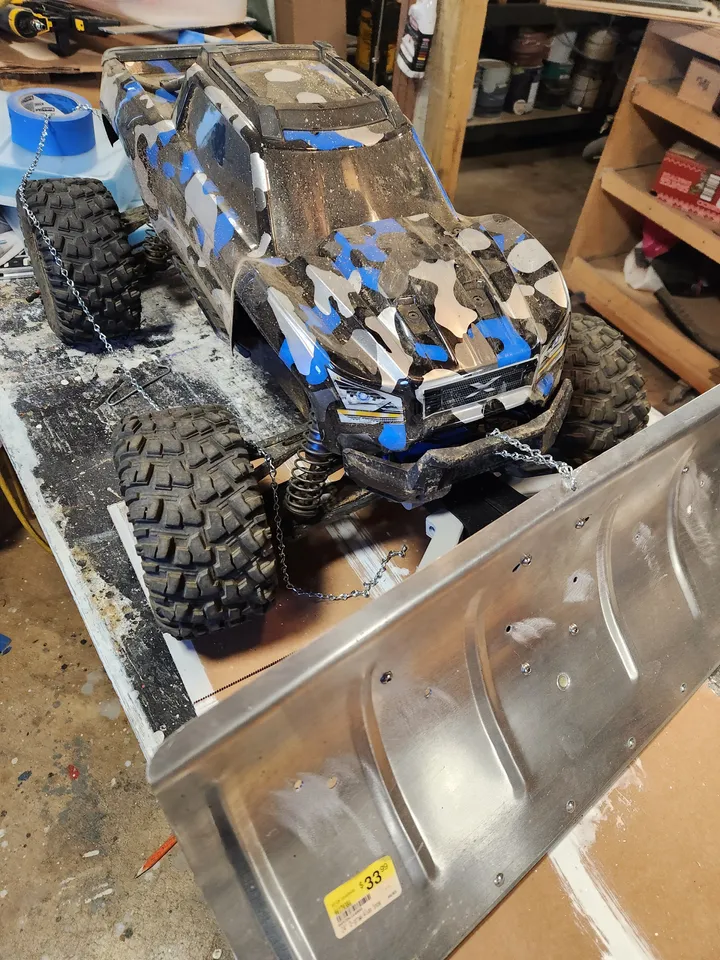 Xmaxx Snow Plow by AndyMac | Download free STL model | Printables.com
