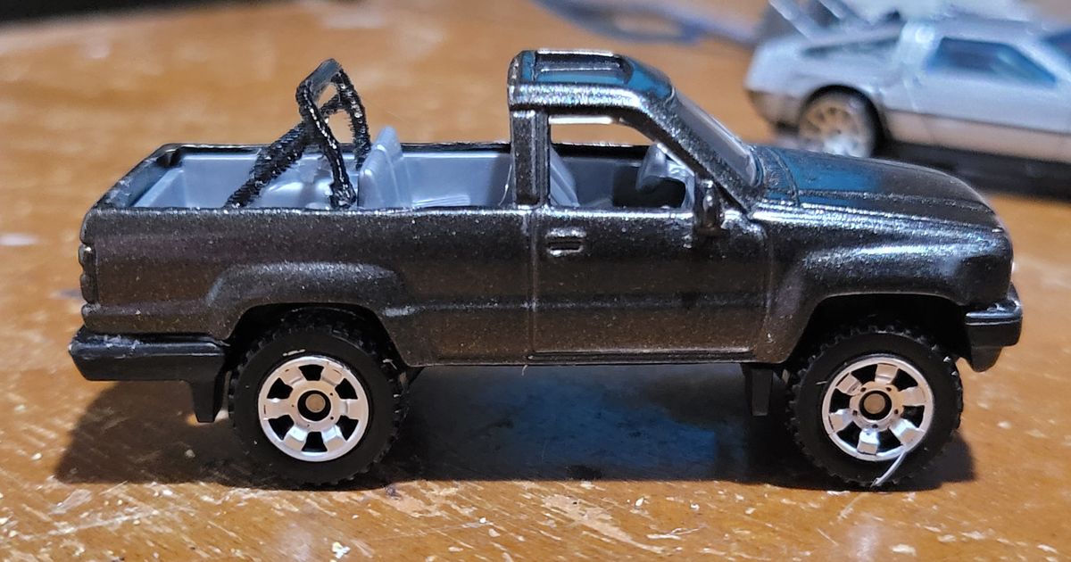 Matchbox 1st Gen 4Runner Rollbar by h00rj | Download free STL model ...
