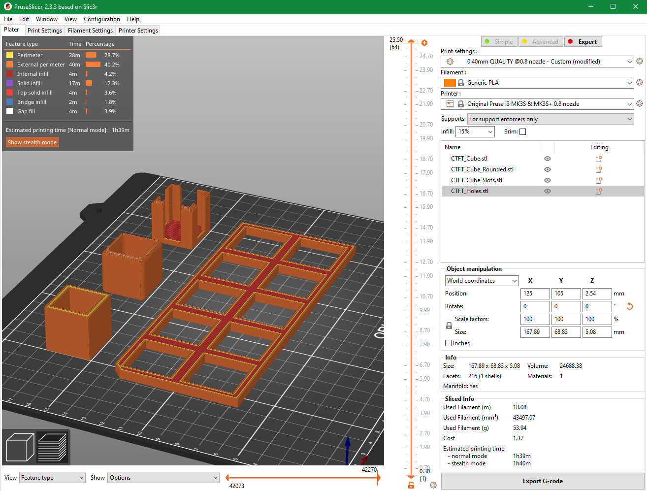 Cube Tightness Fit Test by WiringNinja | Download free STL model ...