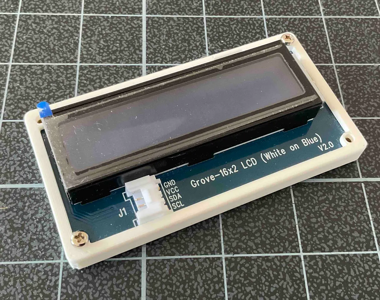 Grove-16x2 LCD case by Shoji Miyanishi | Download free STL model | Printables.com