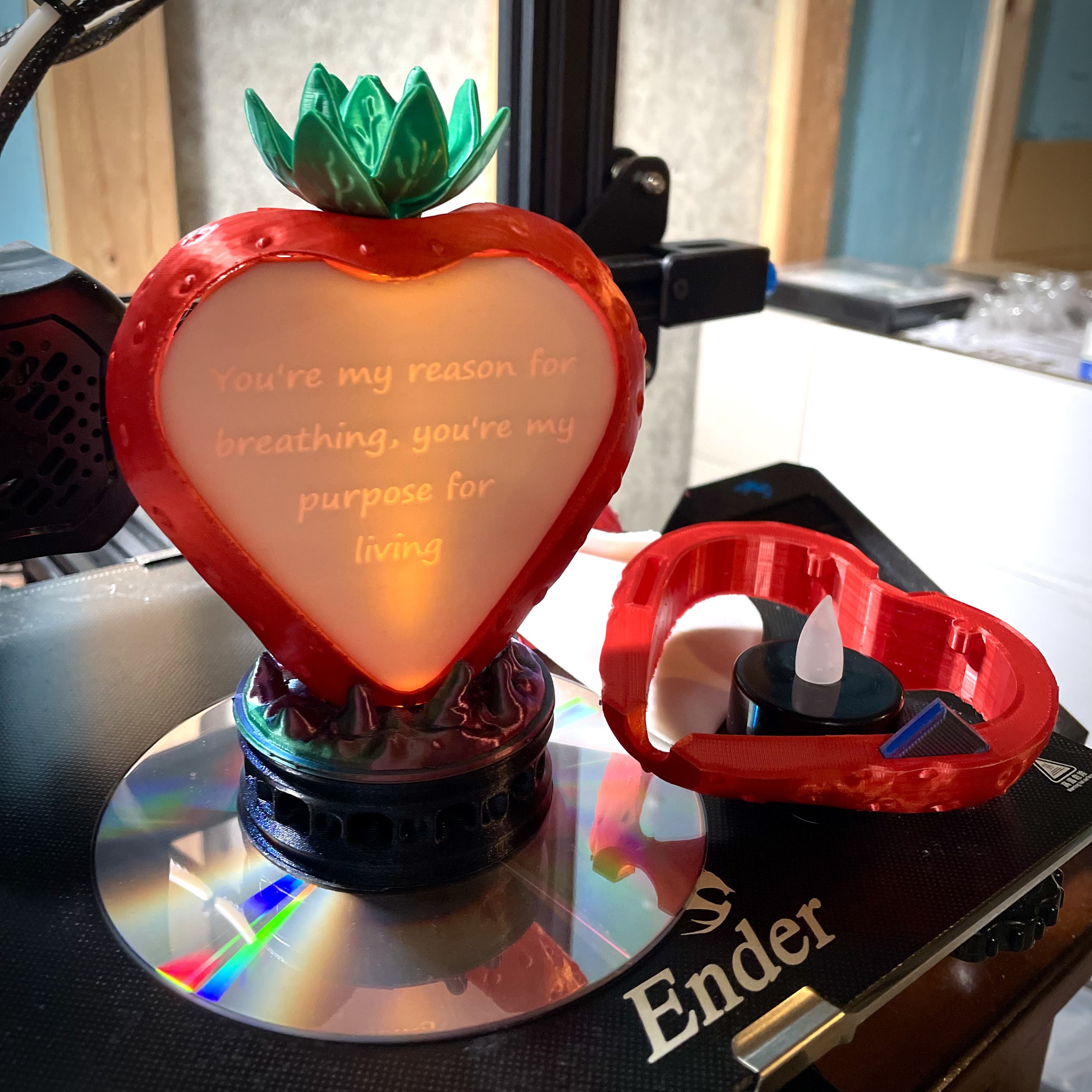 Strawberry Frame by MikeIEA | Download free STL model | Printables.com