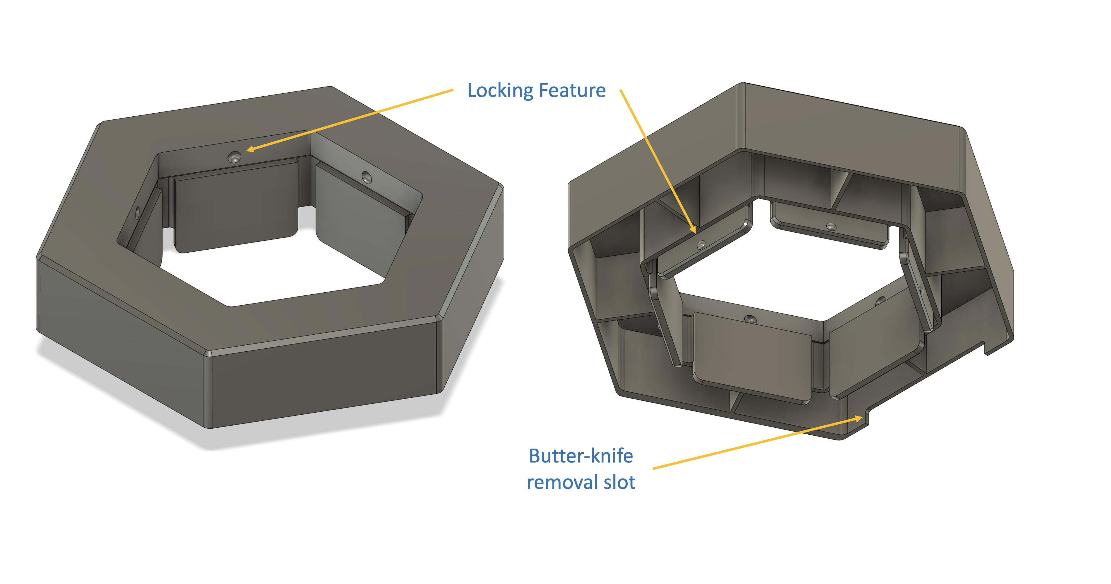 Click-Together 1U Spacer (Gravitrax compatible) (Rapid-Print) by ...