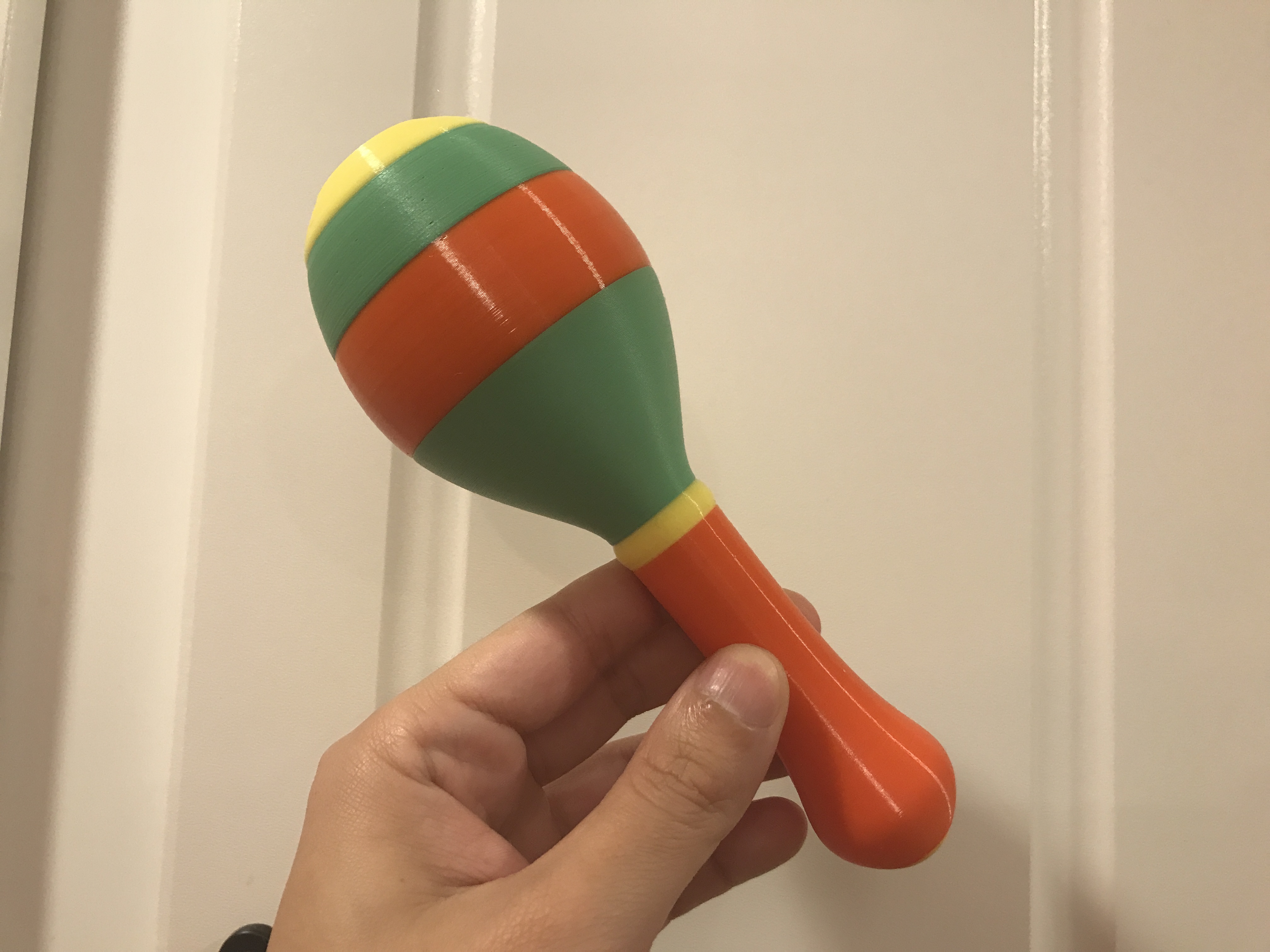 Simple Maraca With Screw Cap by secv | Download free STL model ...