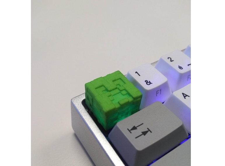 Creeper keycap by Ömer Efe TARIM | Download free STL model | Printables.com