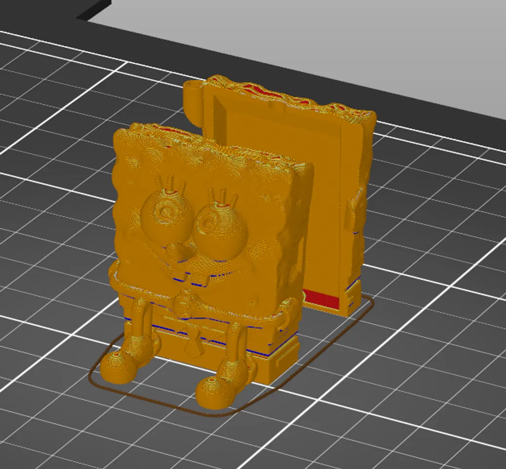 SpongeBob filament dust filter by 3Demon | Download free STL model ...