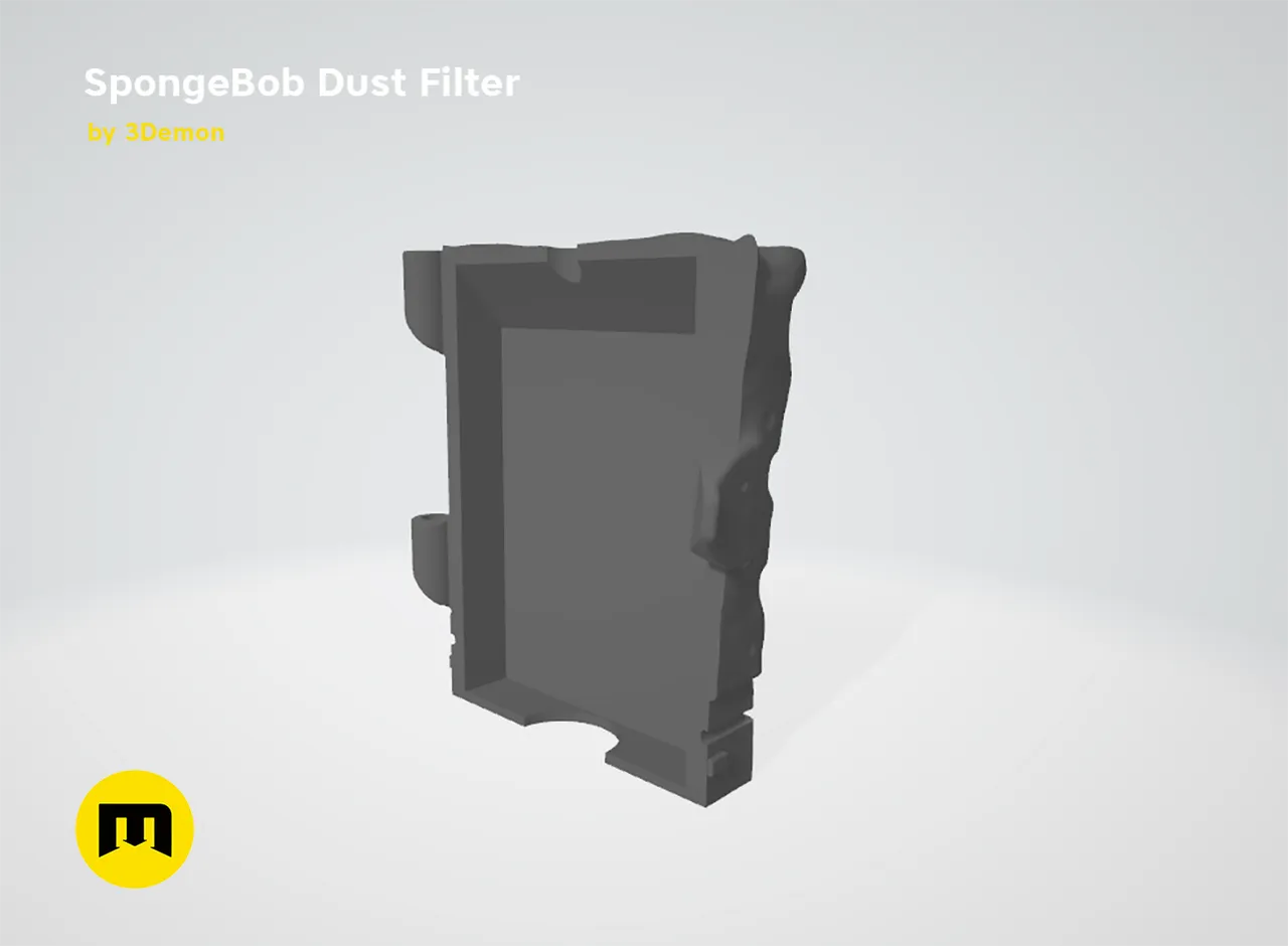 SpongeBob filament dust filter by 3Demon | Download free STL model ...