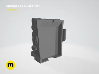 SpongeBob filament dust filter by 3Demon | Download free STL model ...