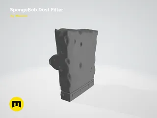 SpongeBob filament dust filter by 3Demon | Download free STL model ...