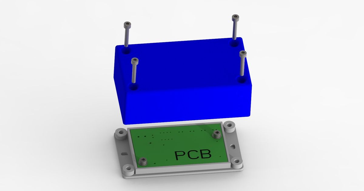 Customizable PCB housing by Leonardo3Printi | Download free STL model ...