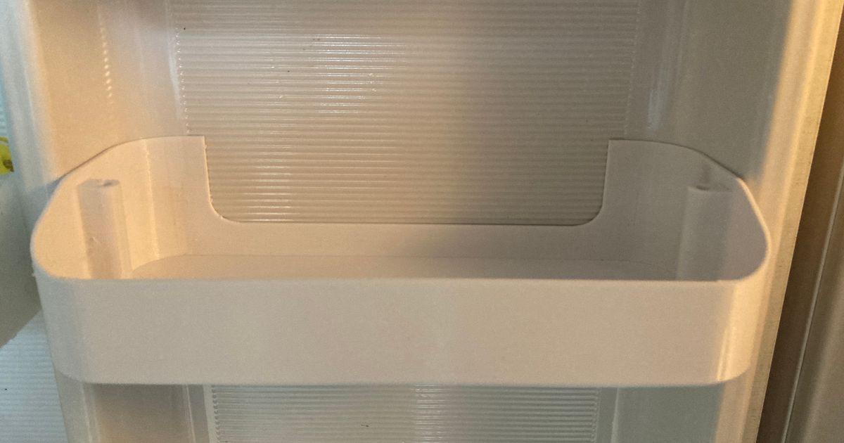 Gorenje Fridge Door Shelf by Marek Zítka | Download free STL model ...