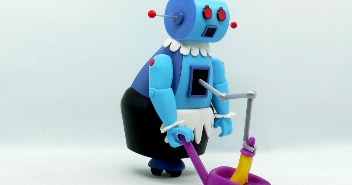 Rosie the Robot by reddadsteve | Download free STL model | Printables.com