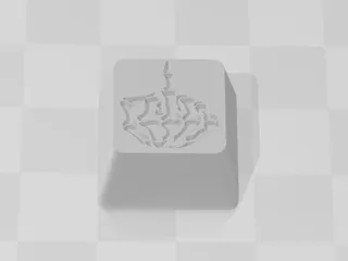 Skeleton keycap by Marik3D | Download free STL model | Printables.com