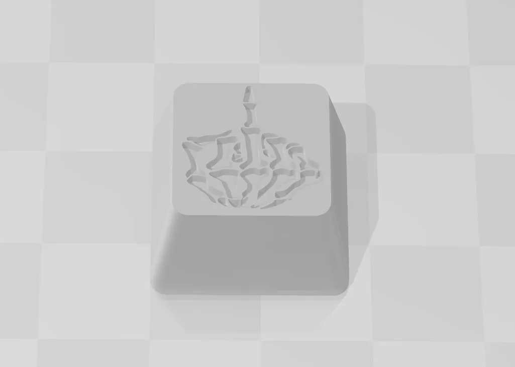 Skeleton keycap by Marik3D | Download free STL model | Printables.com