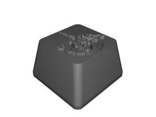 Skeleton keycap by Marik3D | Download free STL model | Printables.com