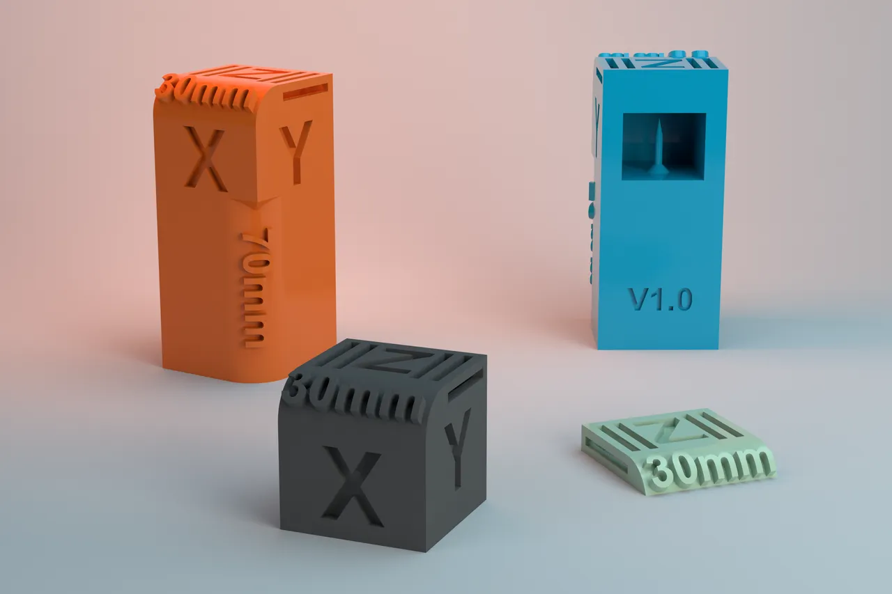Test Cubes by Lopatka | Download free STL model | Printables.com