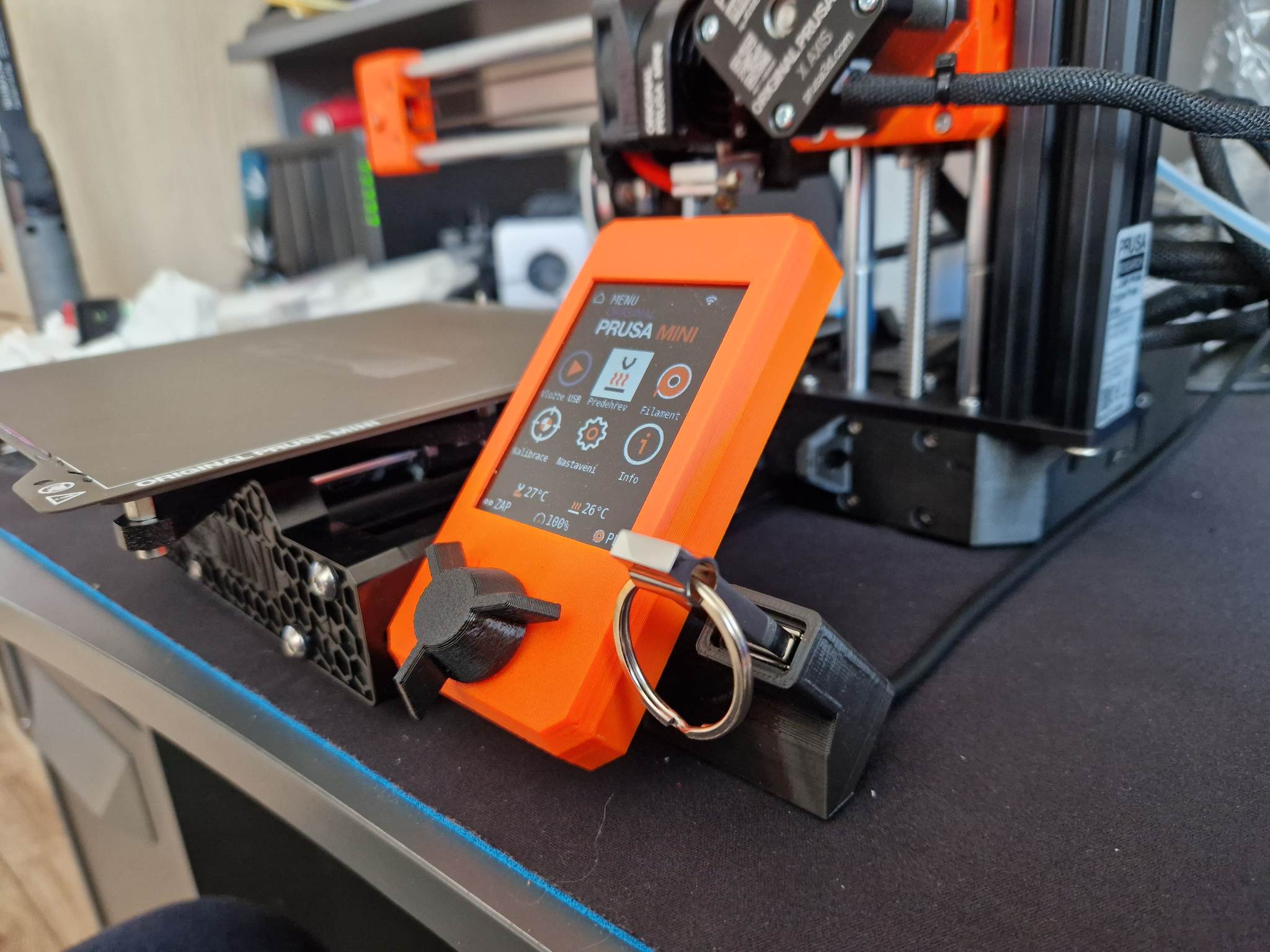 USB port holder for PRUSA MINI+ by Michal Valíček | Download free STL ...