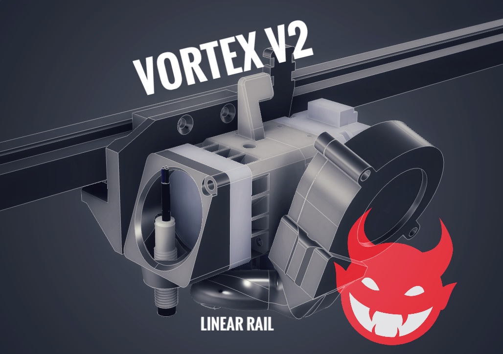 Vortex V2 Linear Rail System Sovol SV01 PRO Biqu H2 V2 by 3DPrintDemon ...