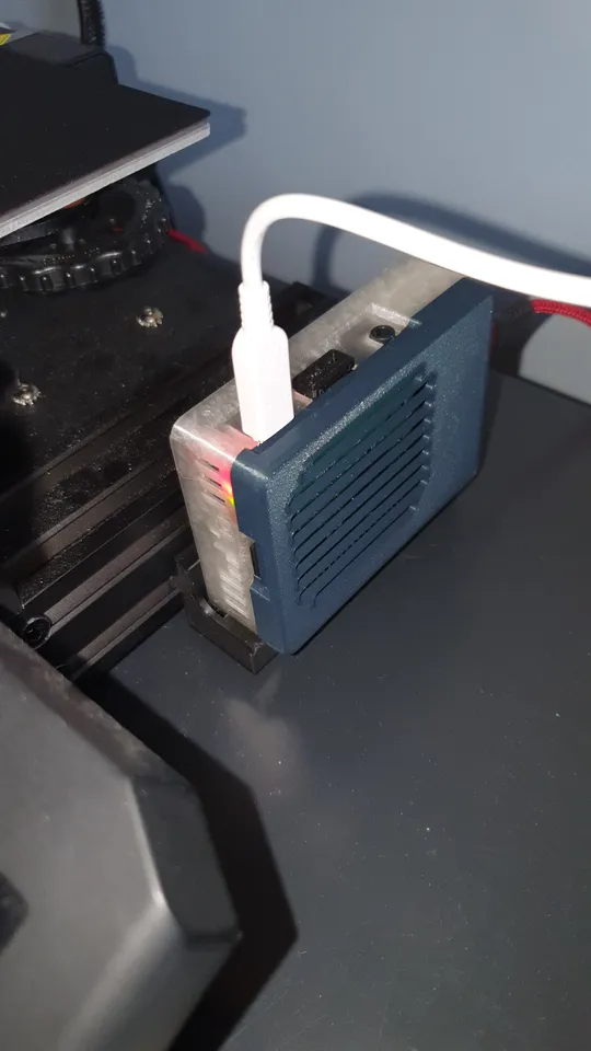 Ender 3 V2 Mounts for Raspberry PI Snap-Fit Case by ryanba | Download ...