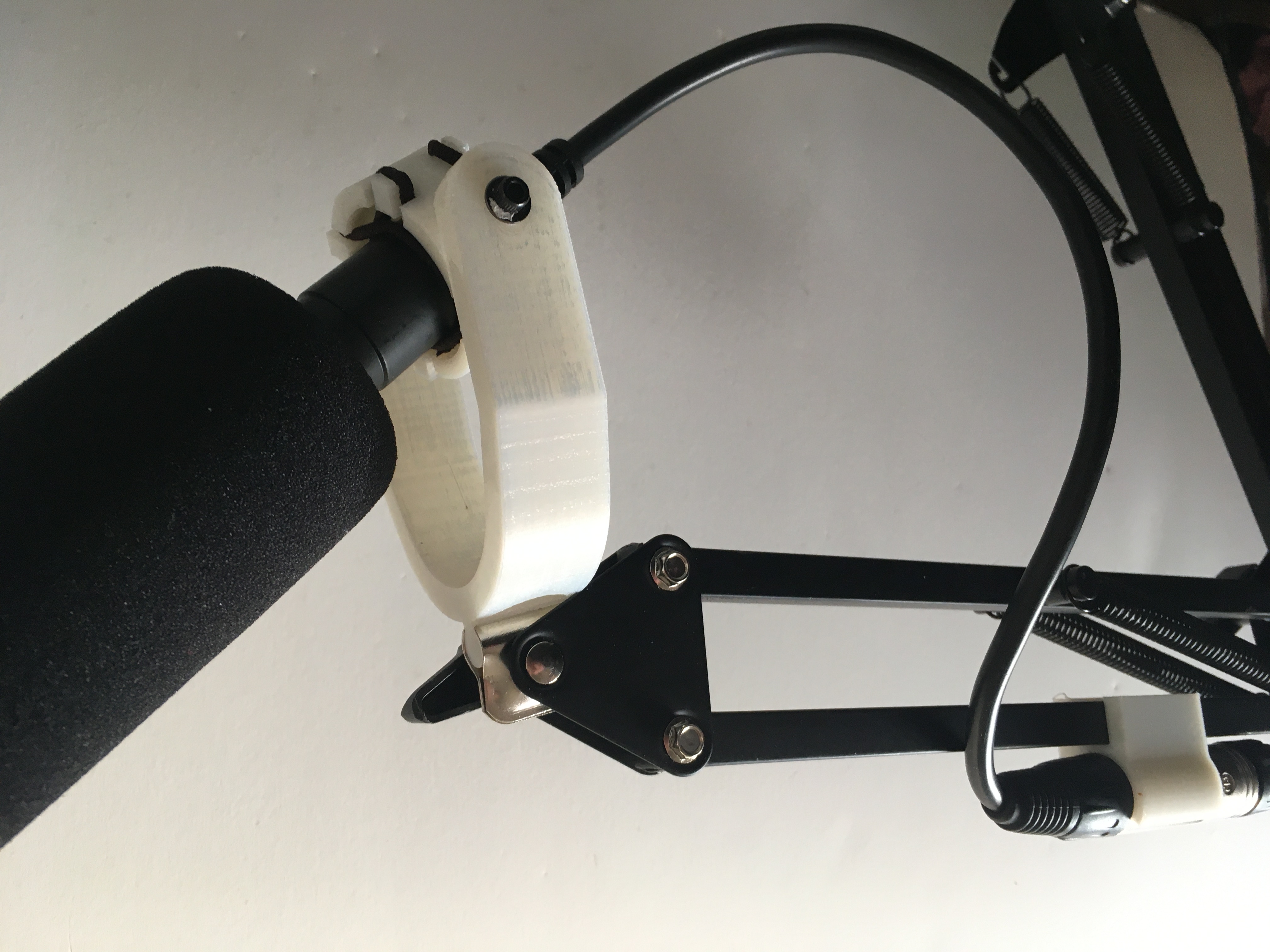 XLR Boom Mic Parts by PrintSideways | Download free STL model ...