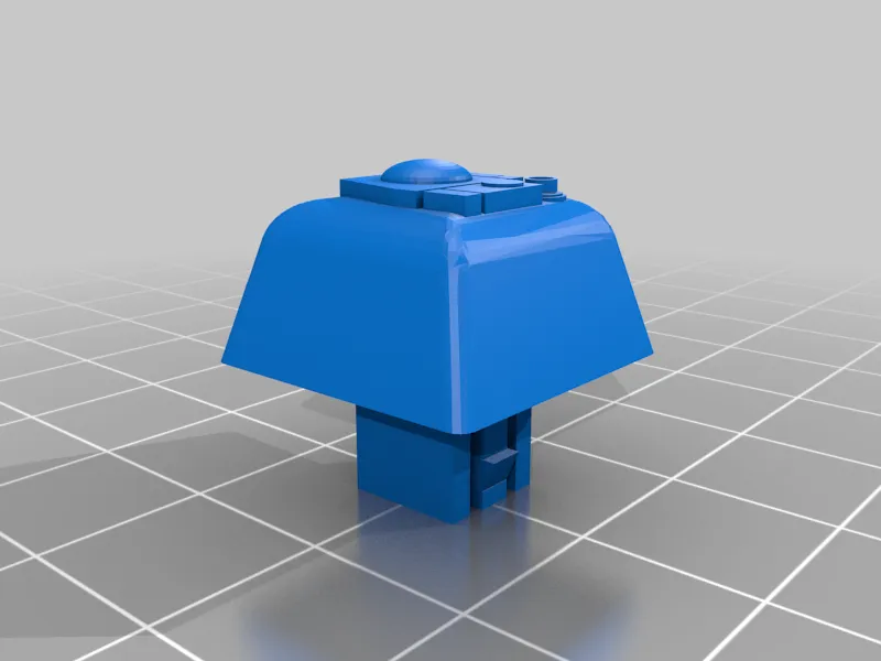 R2-cap-starwars-keycap. by Fahad Faisal | Download free STL model ...