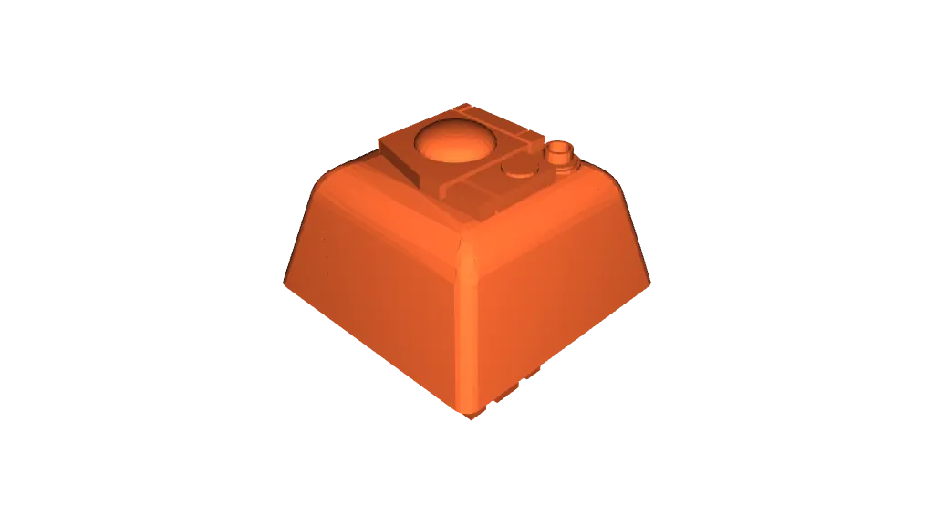 R2-cap-starwars-keycap. by Fahad Faisal | Download free STL model ...