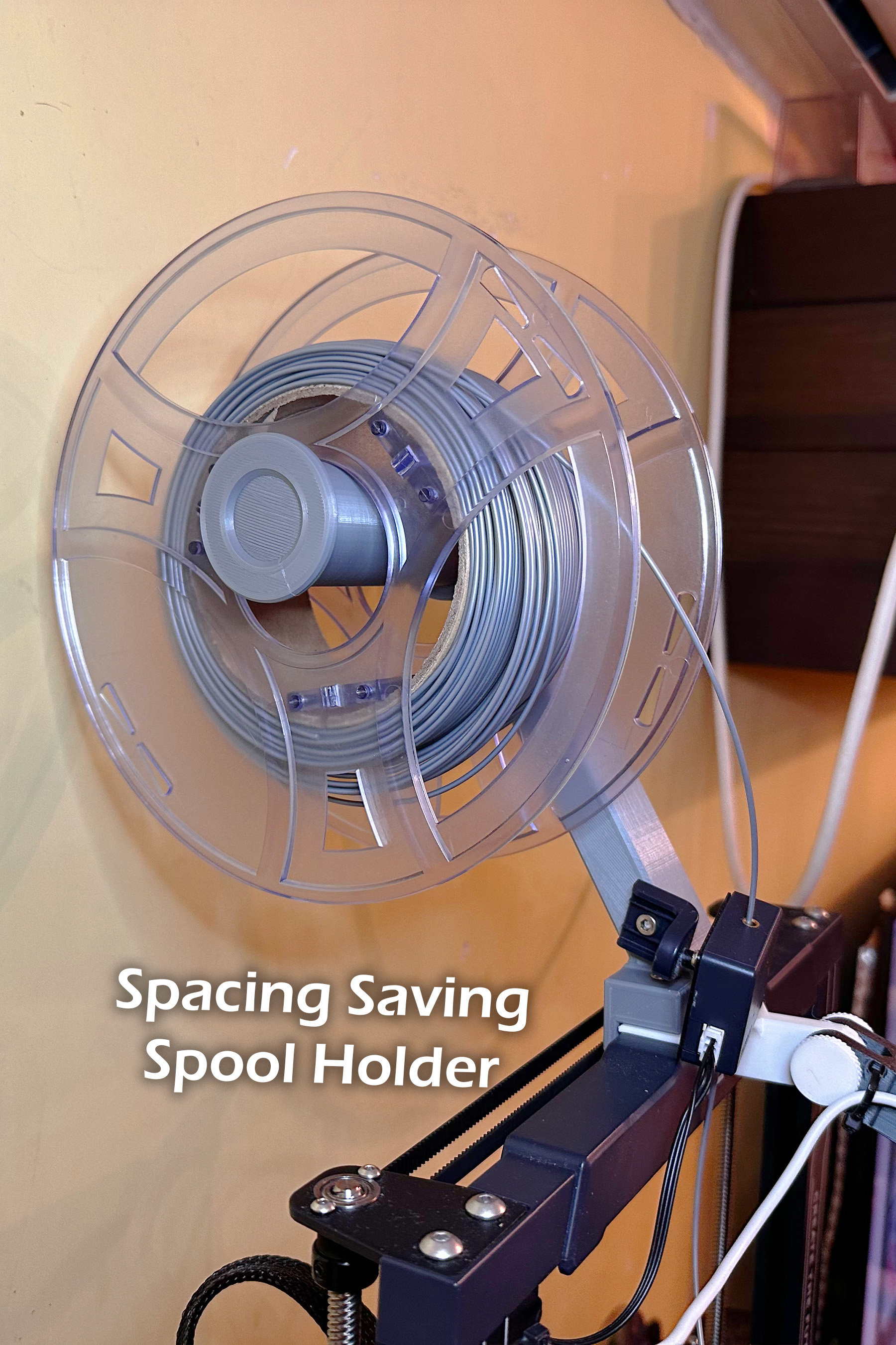 Elegoo Neptune 3 Pro Filament Spool Holder (Spacing Saving Type) by ...