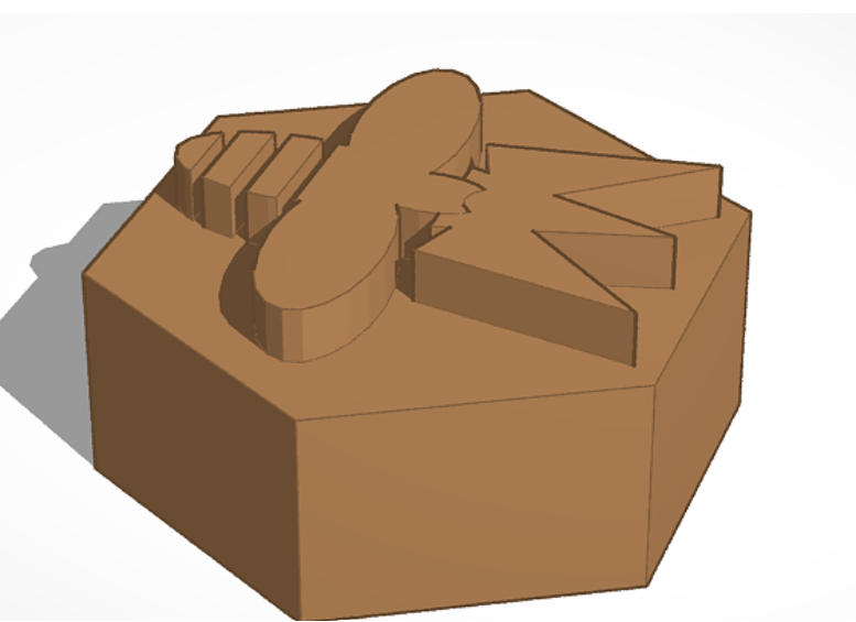 Queen bee play token by gombosh | Download free STL model | Printables.com