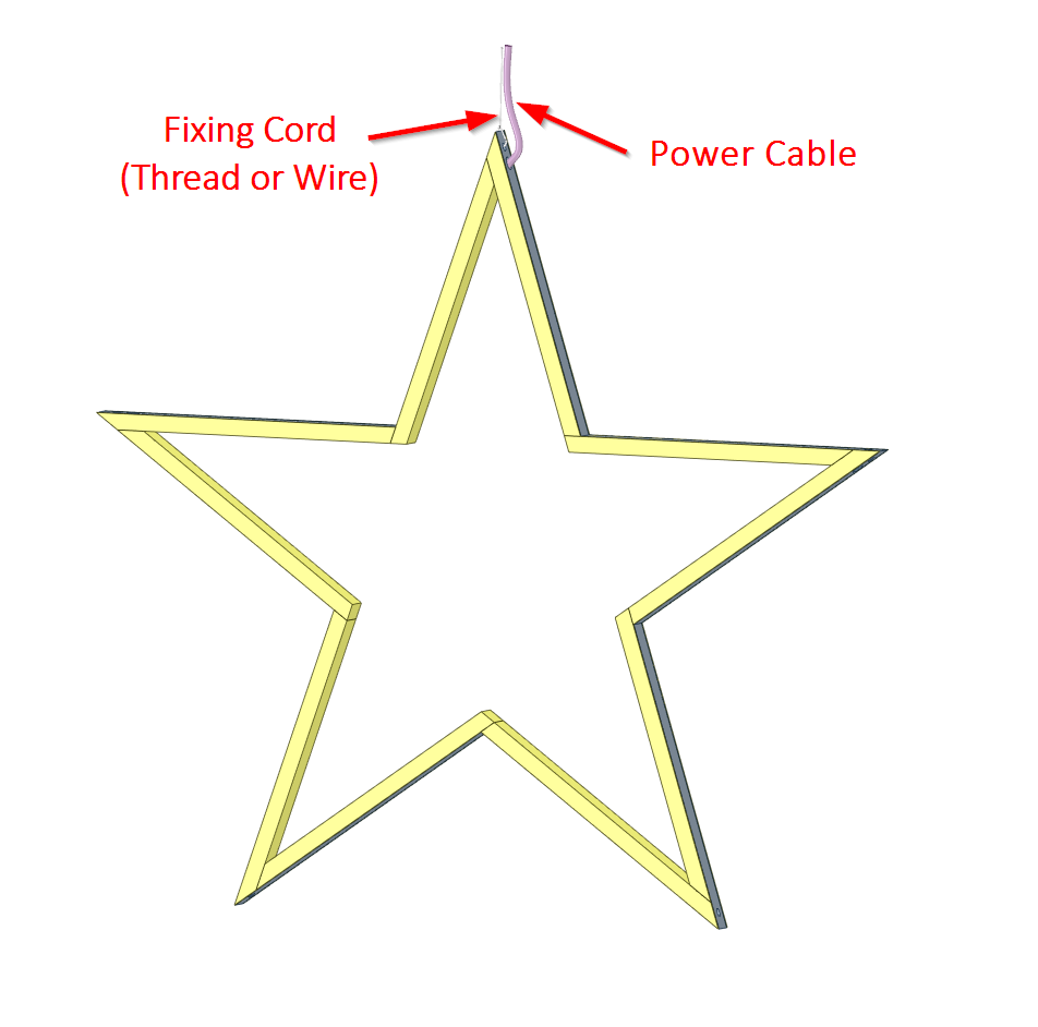 Christmas LED Star by MegaCadler | Download free STL model | Printables.com