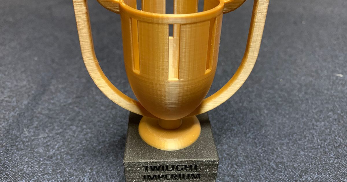 Twilight Imperium Trophy / Cup by Bogas | Download free STL model ...