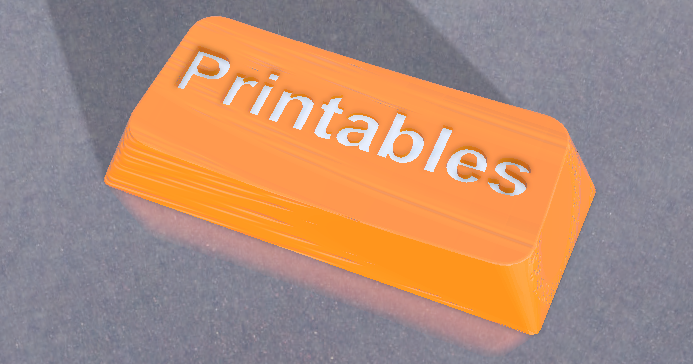 Printables Keycaps by rain day | Download free STL model | Printables.com