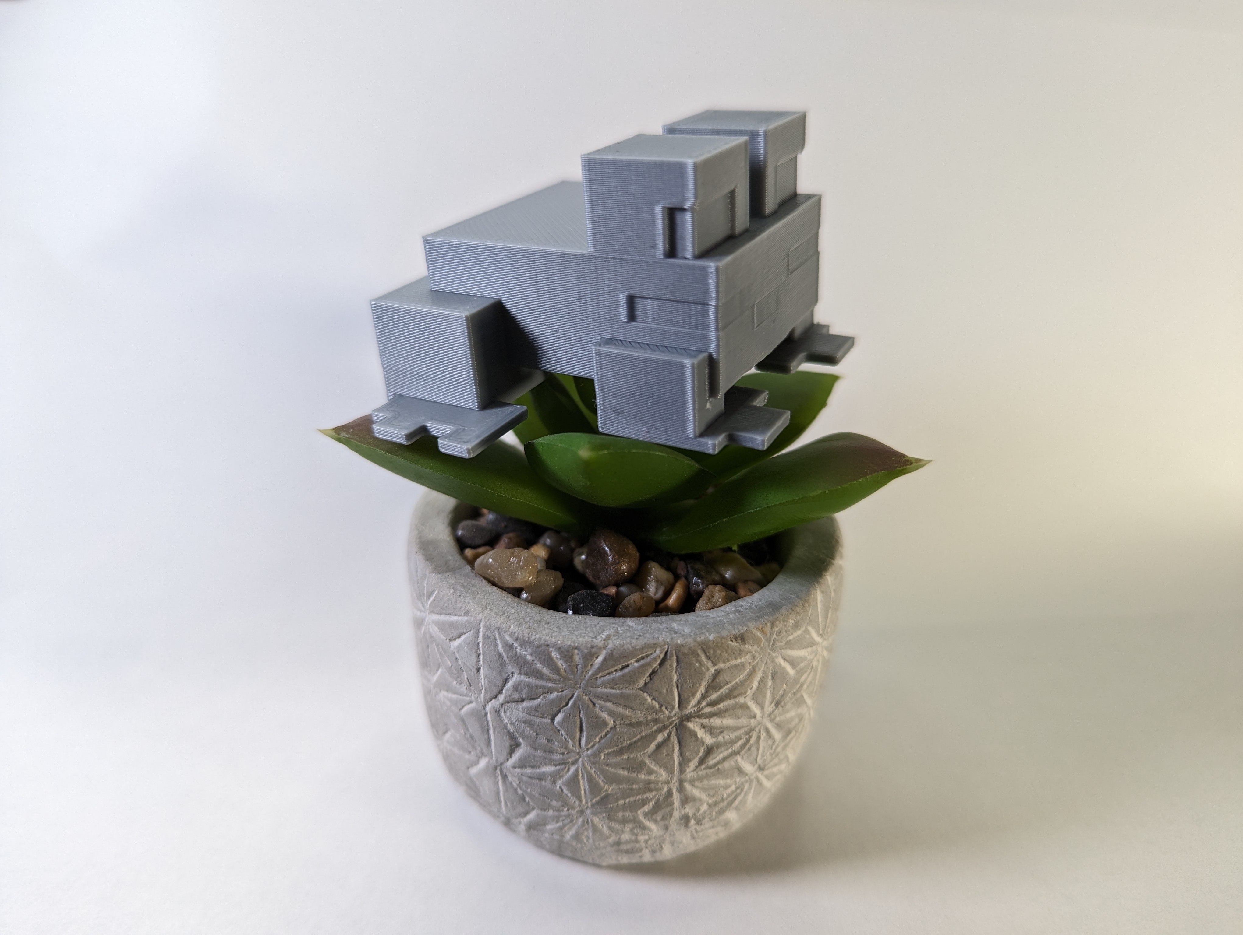 Minecraft Frog by Eddie Hugo | Download free STL model | Printables.com