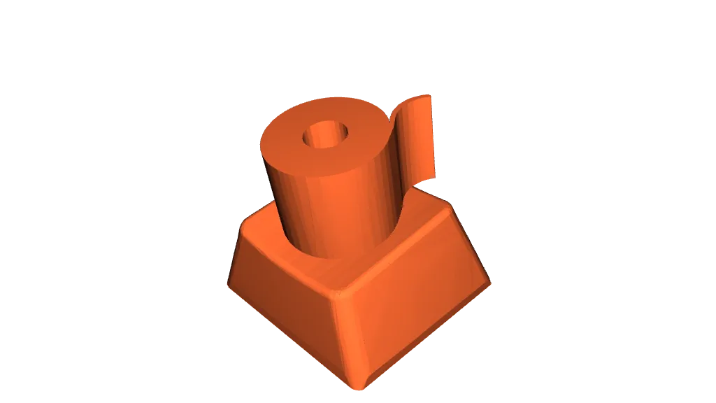 sanitary keycaps (toilet and paper) by gombosh | Download free STL ...