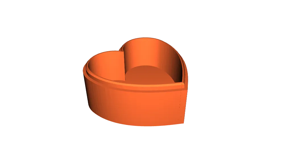 Stackable heart shaped box by Plok | Download free STL model ...