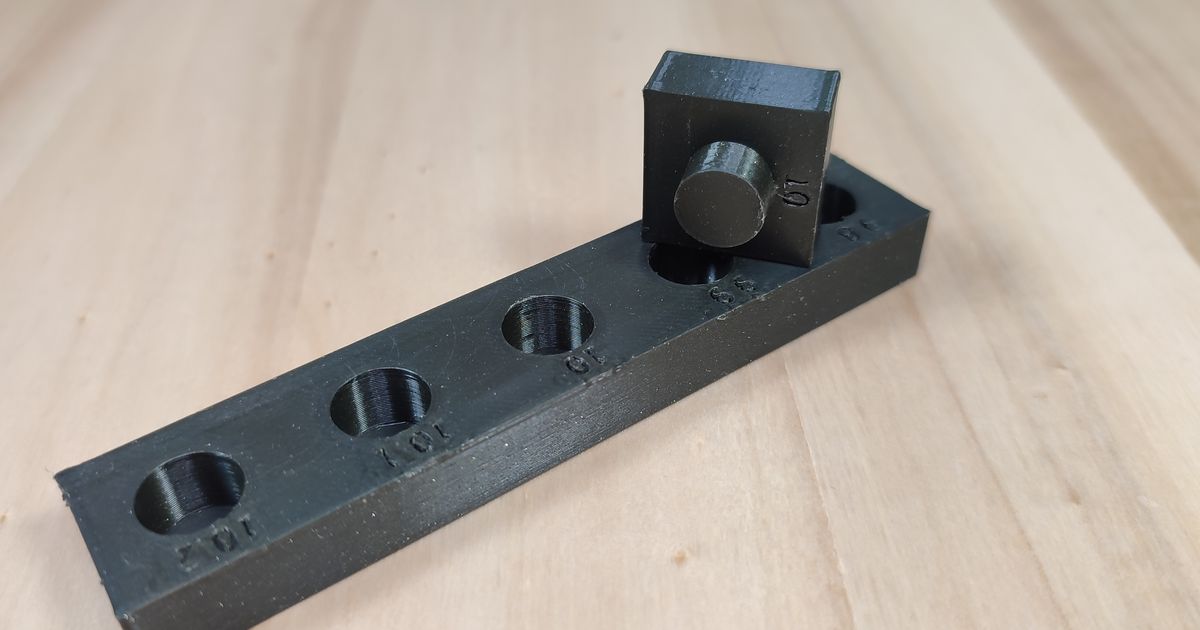 Tolerance TEST (test fit) por Nikola | Descargar modelo STL gratuito ...