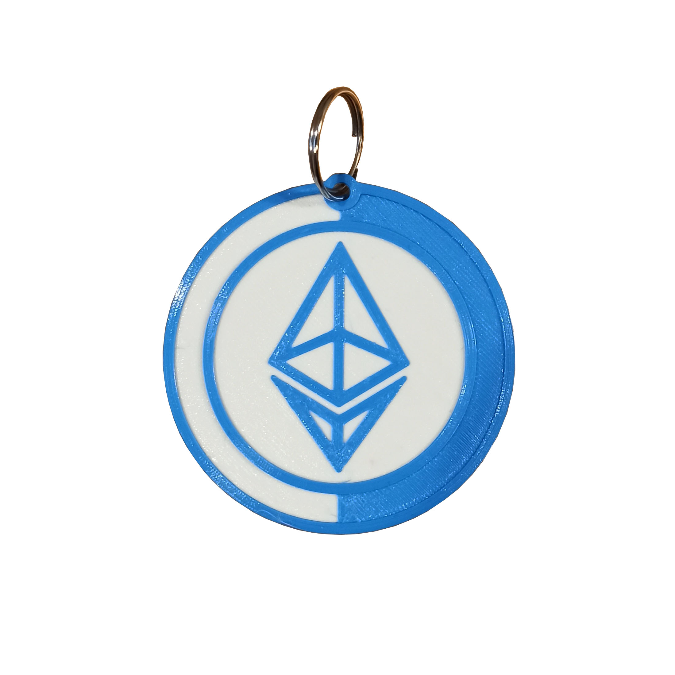 Two Sided Crypto Keychain s BTC ETH BNB XRP DOGE LTC by Qunie ...
