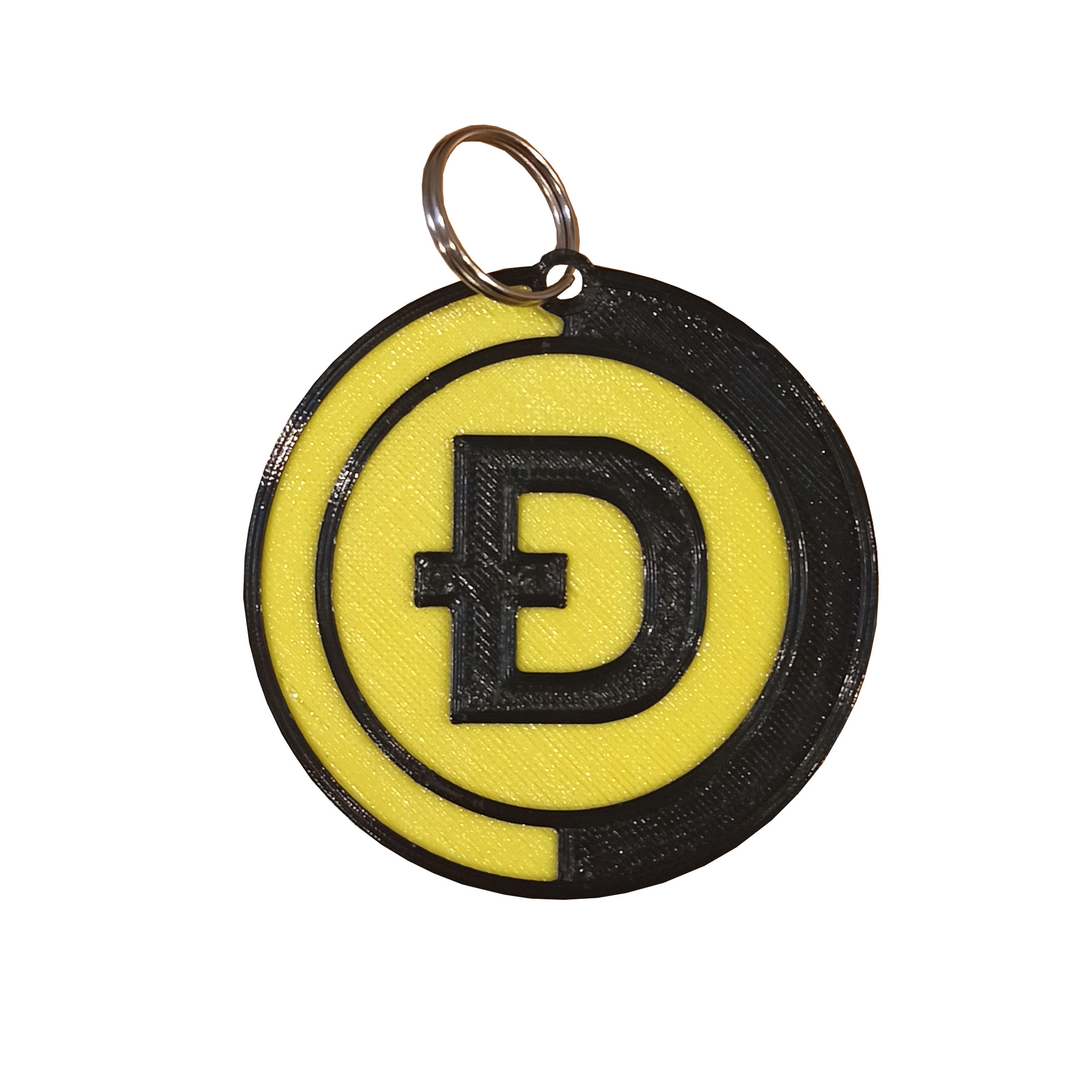 Two Sided Crypto Keychain s BTC ETH BNB XRP DOGE LTC by Qunie ...