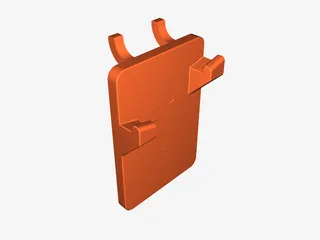 Pegboard Caliper-Holder by herbert | Download free STL model | Printables.com