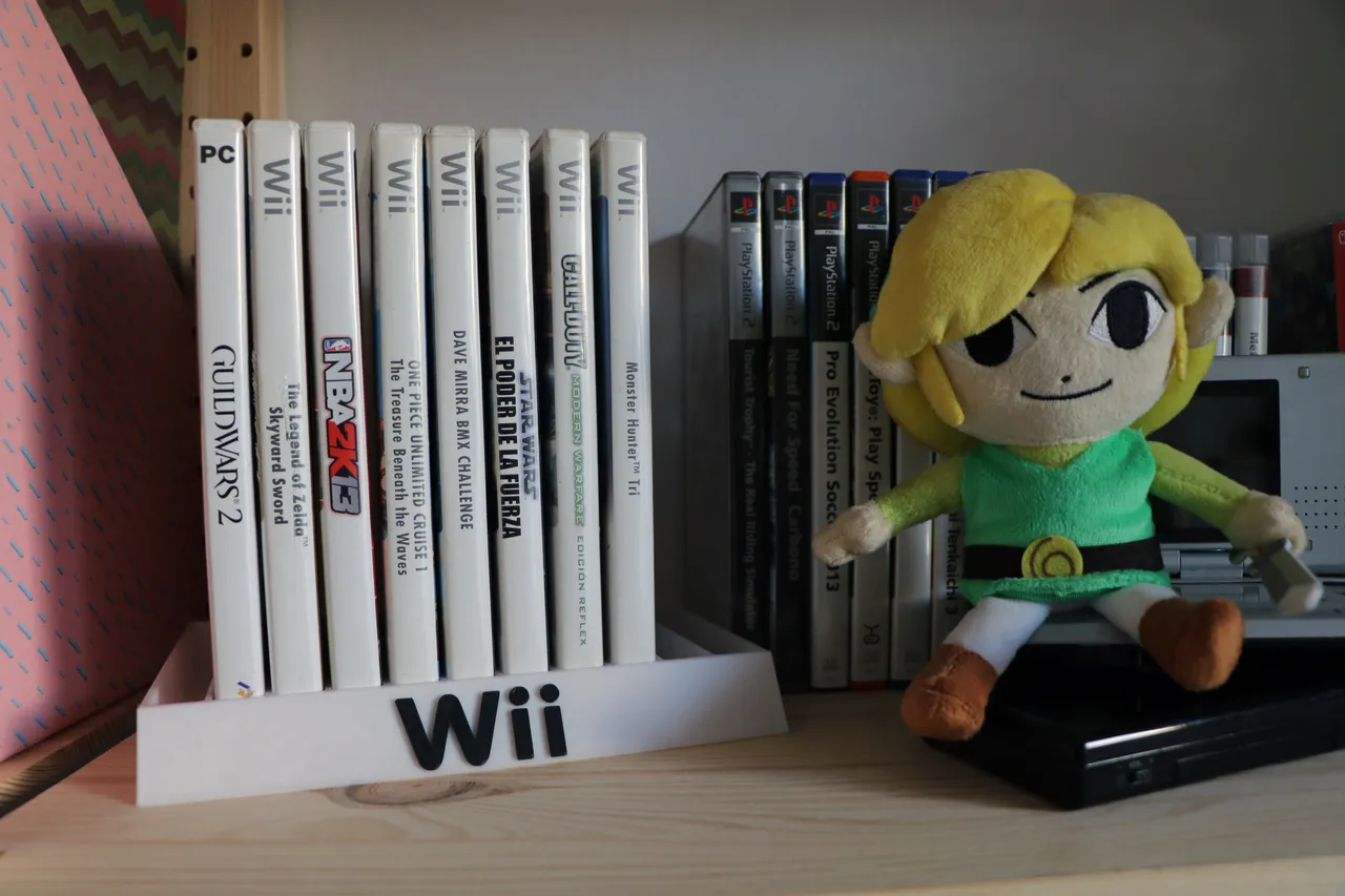 Wii, game storage (11 holes) by Marc Izquierdo | Download free STL ...