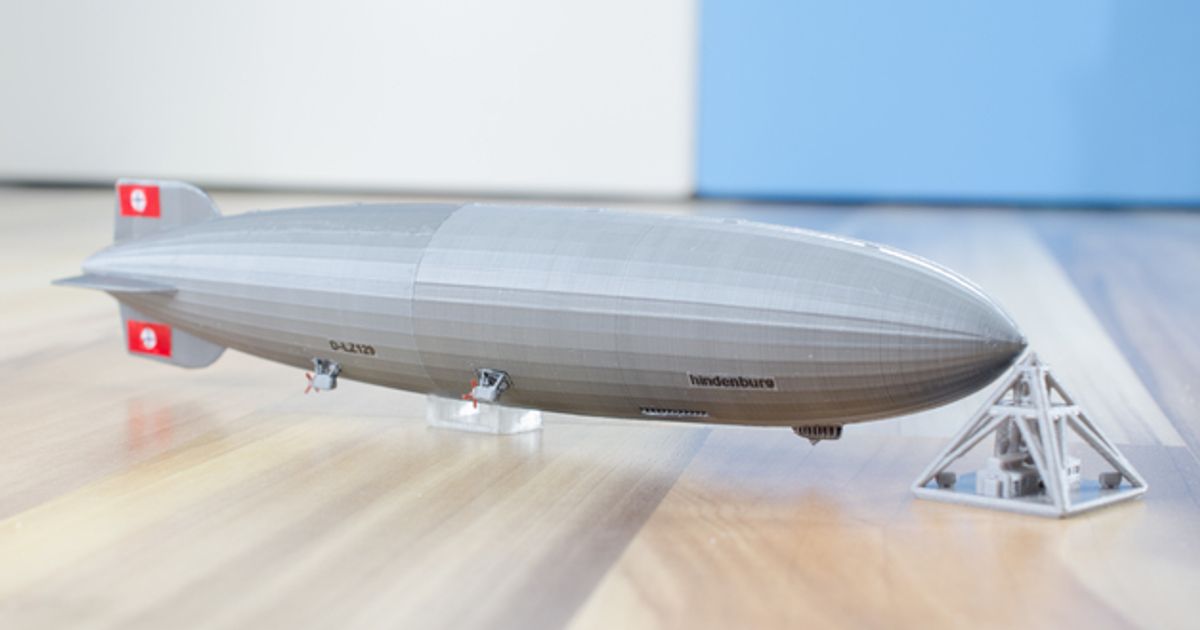 LZ-129 Hindenburg - scale 1/1000 par vandragon_de | Téléchargez ...