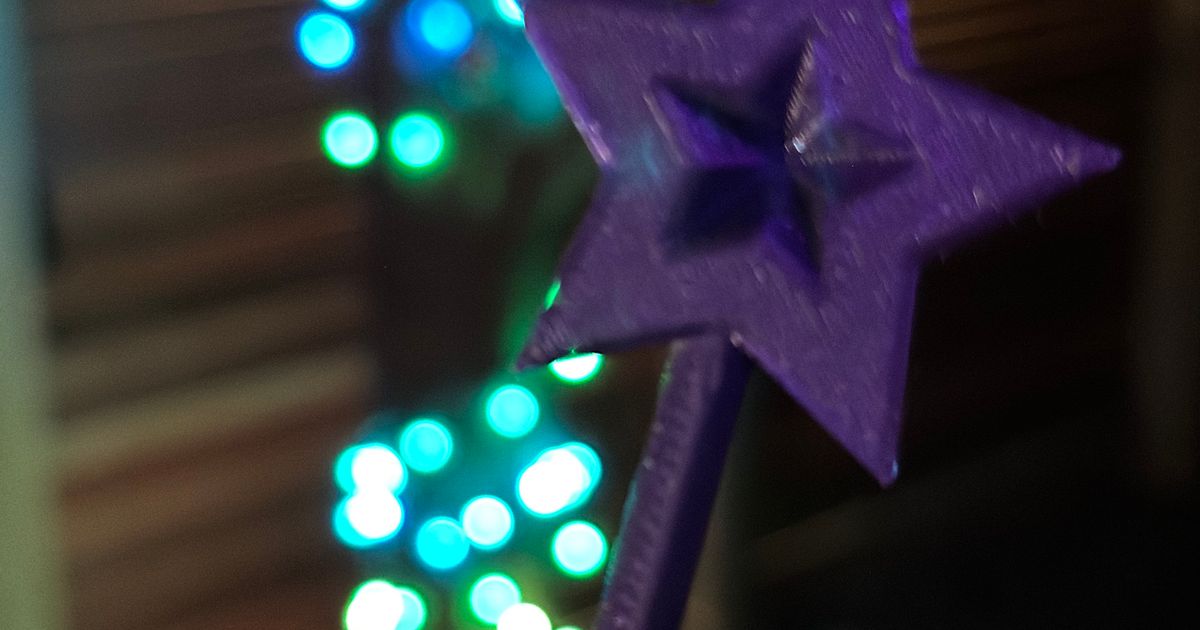 Magic Wand by paulmaunders | Download free STL model | Printables.com