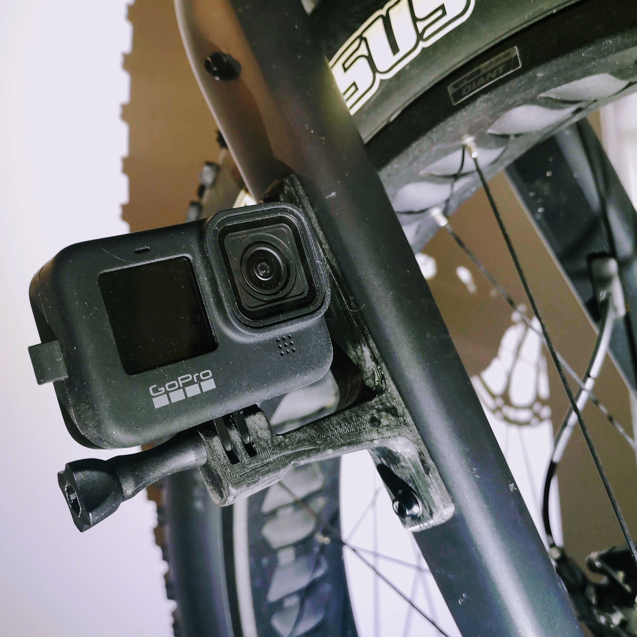 Gopro Mount for Fatbike Fork Mountpoints by Enderman Prints | Download ...