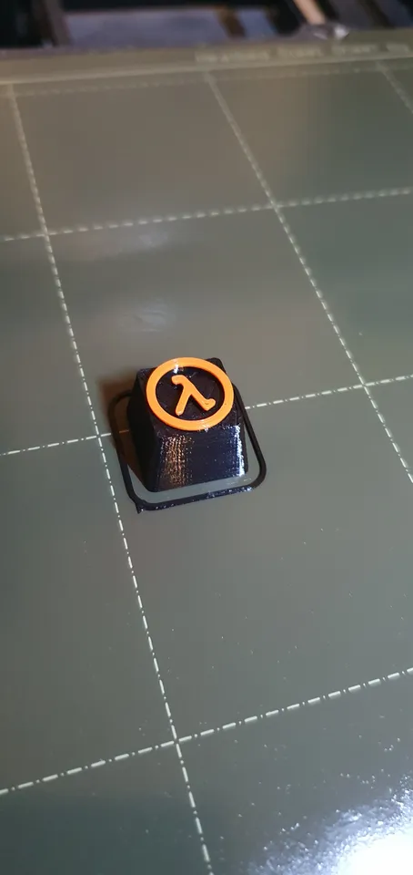 Half Life Keycap by 3DLada | Download free STL model | Printables.com