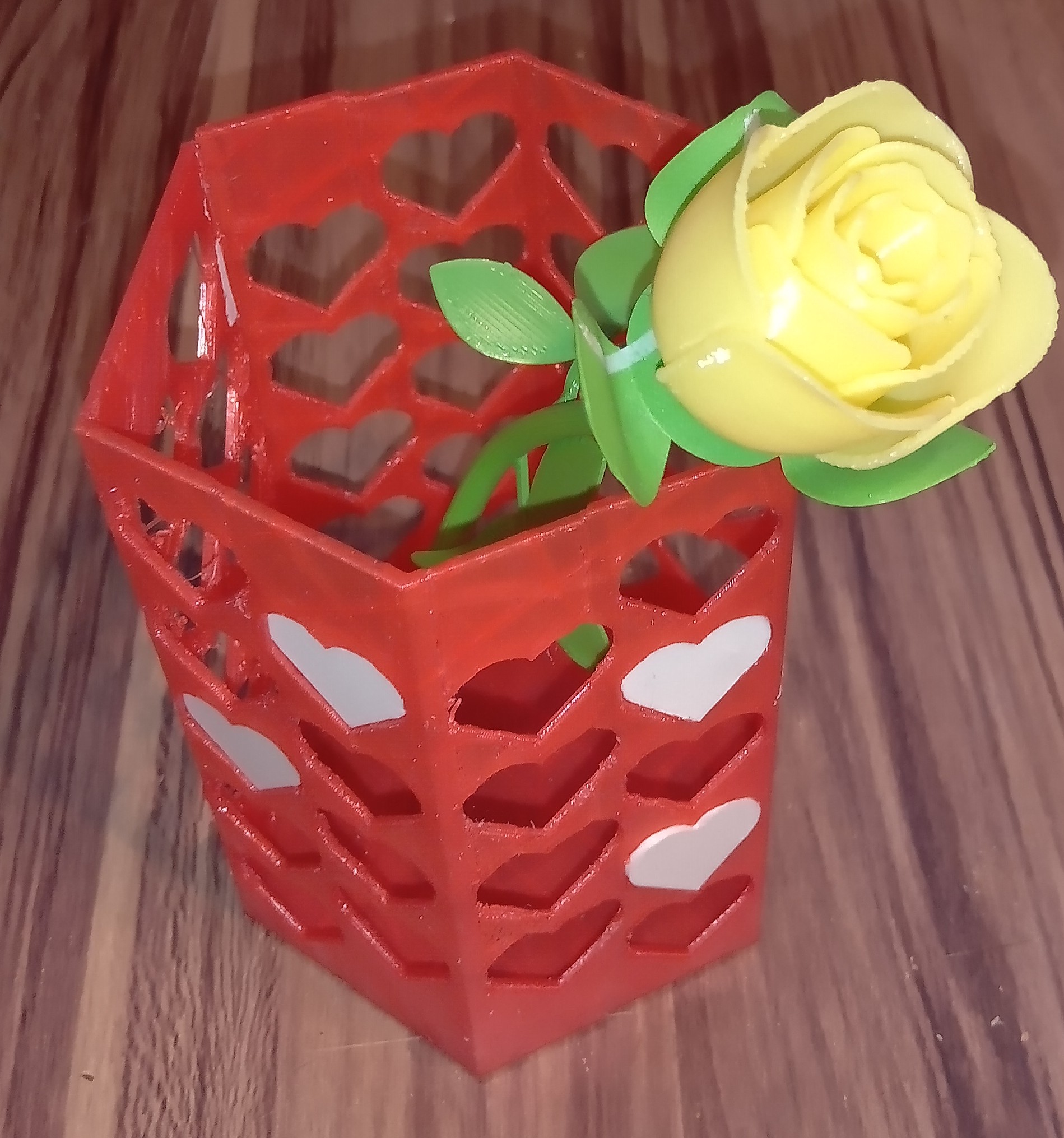Váza srdiečka by Marchello | Download free STL model | Printables.com