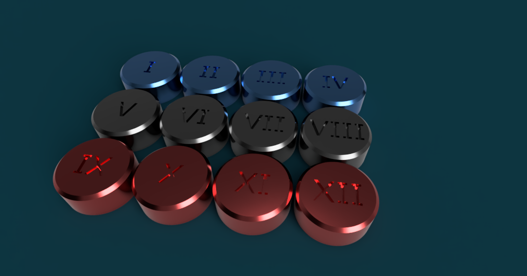 Cherry Mx Roman Numeral Function Keys Round By Paul Phillips