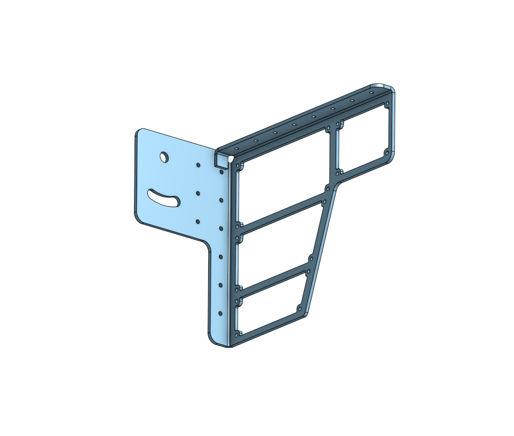 Center console dashboard for SimRacing (Sheet metal + 3d printing) [V1 ...