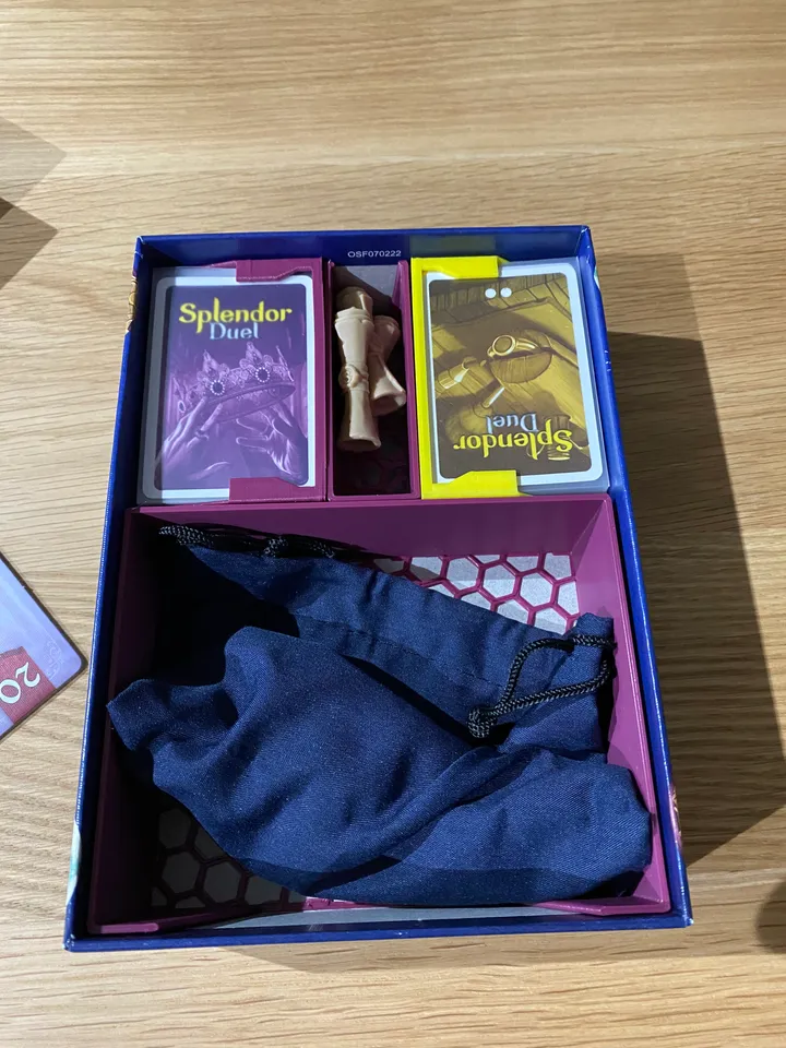 Splendor Duel - game organiser for sleeved cards by grzlus | Download ...