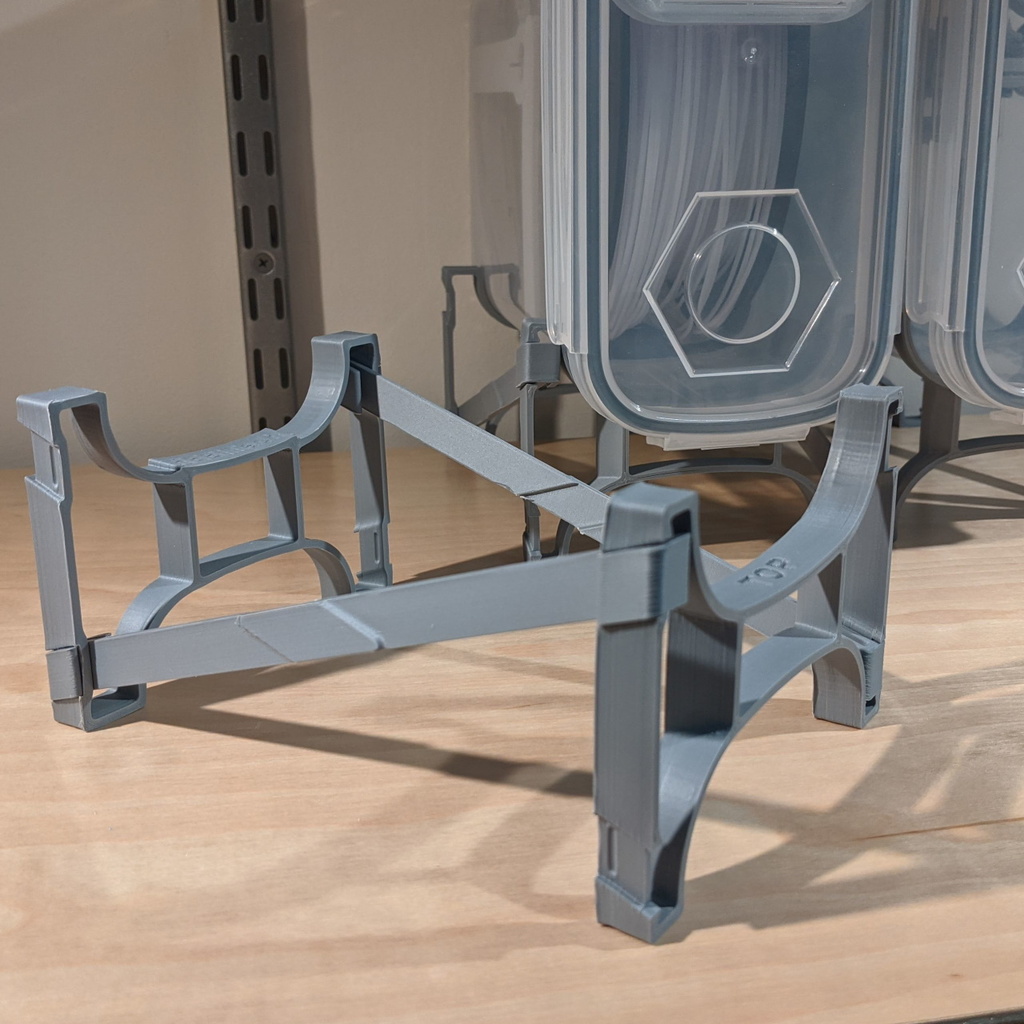 Universal Spool Container Stand by CAD_Dude | Download free STL model ...