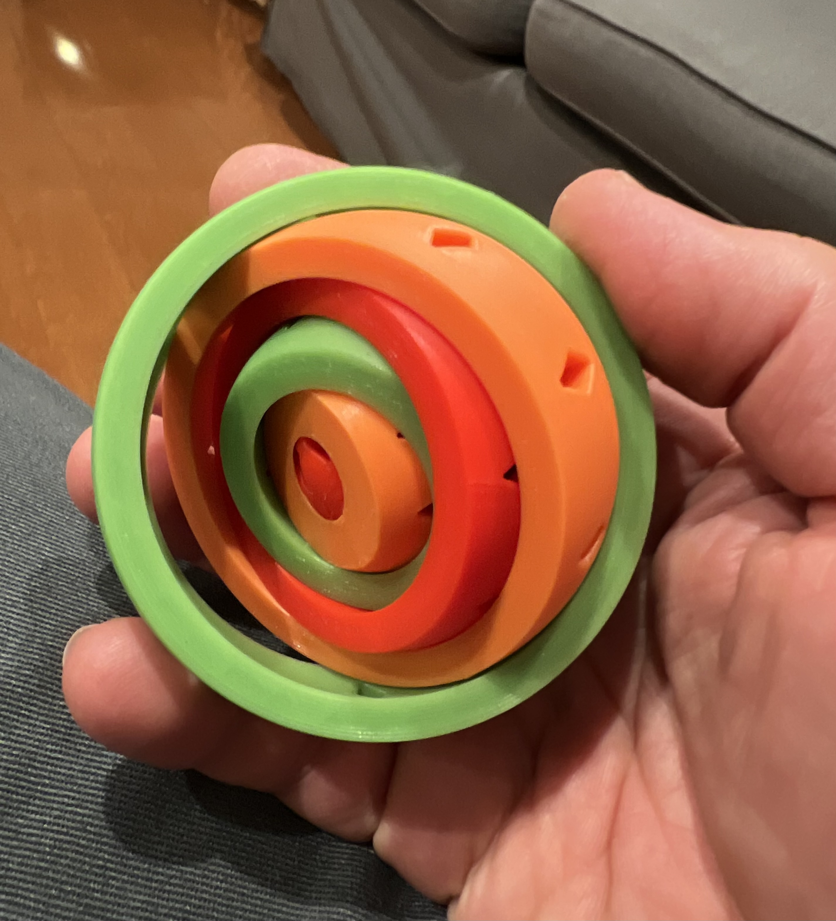 Rotating Ring Fidget Toy by QuadView | Download free STL model ...
