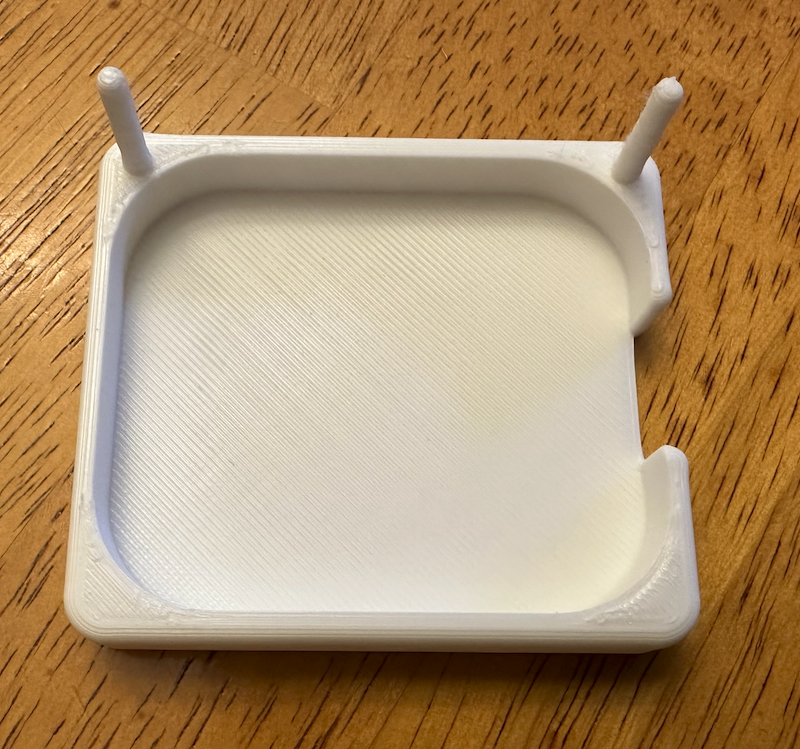 Airpod Pro Wireless Charging Base with Pegs for Silicone Earbud Storage ...