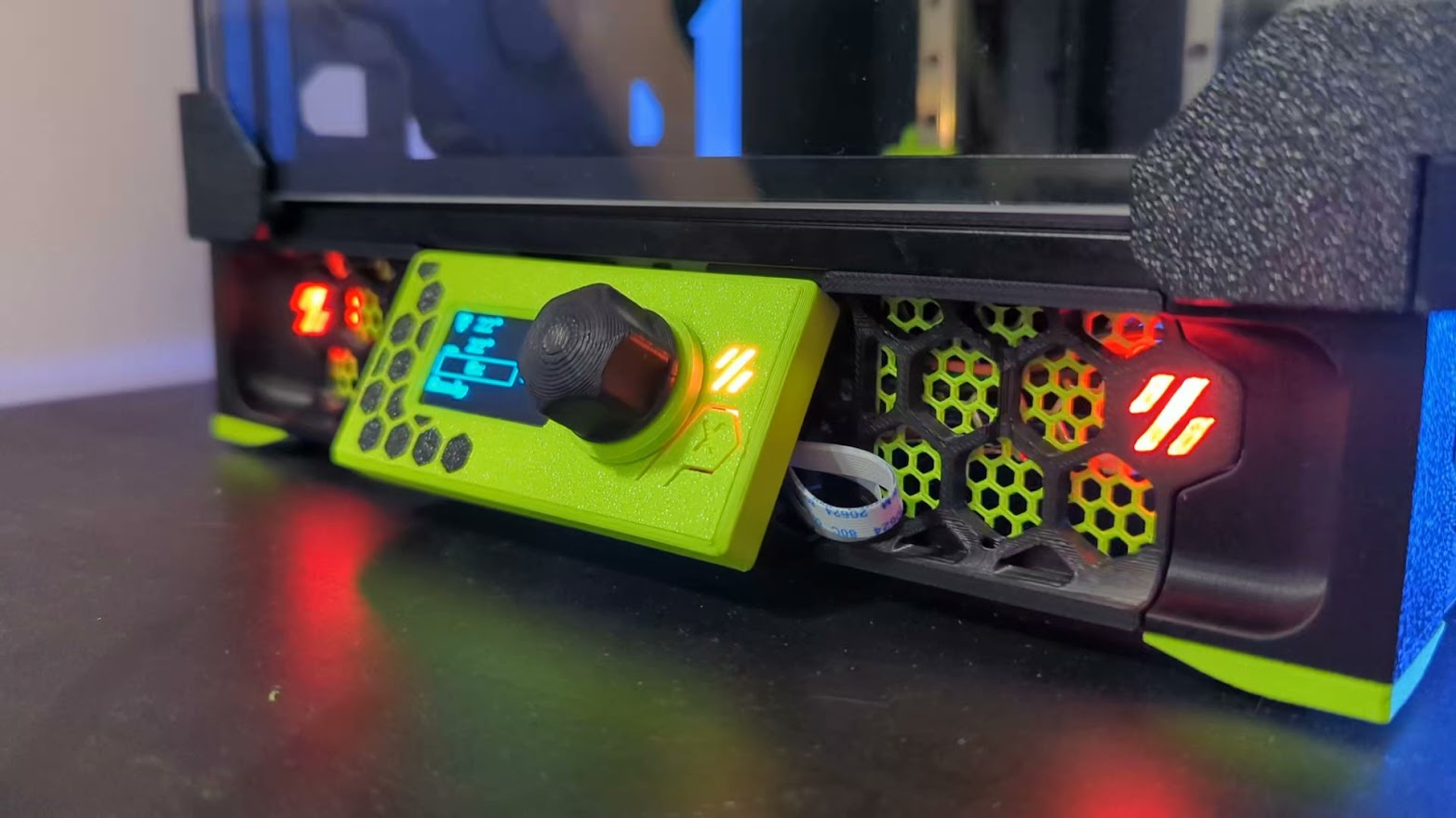 Voron V0.2 skirt logo neopixel by Schlonky | Download free STL model ...